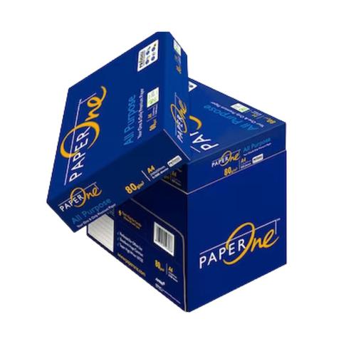 Jual PaperOne Kertas F4 80gr All Purpose 1 Box (2500 lembar) Kertas HVS ...