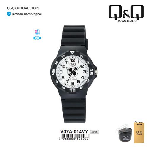Jual Q&Q QnQ QQ Original Jam Tangan Arloji Casual Pria Fashion Analog Rubber Karet Resin - V07 ...