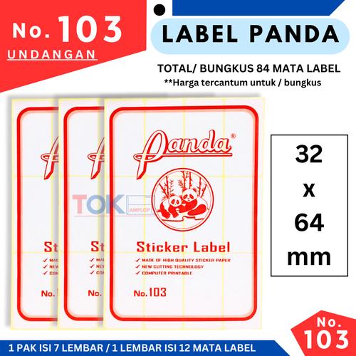 Jual Sticker Label Undangan 103 isi 7 lbr - Jakarta Barat - Toko Amplop ...