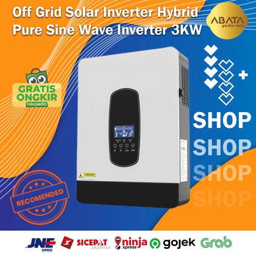 Promo Power Inverter Hybrid 24V DC to AC 230V 3000W Inverter Panel ...