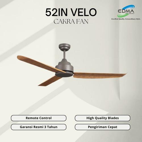 Jual Kipas Angin Gantung Plafon MT.EDMA 52IN VELO Ceiling Fan - Kota ...