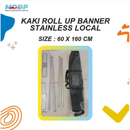 Jual Roll Up Banner Ukuran 60x160cm Lokal (Kaki Stainless) - Kota Medan ...