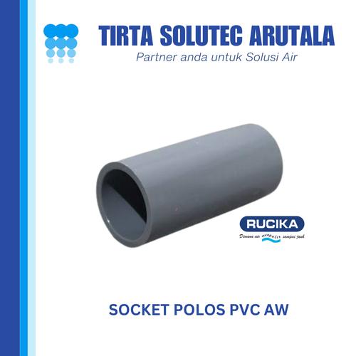 Jual Socket / Sok PVC Rucika 1-1/2" inch AW (Tebal) - Jakarta Utara ...