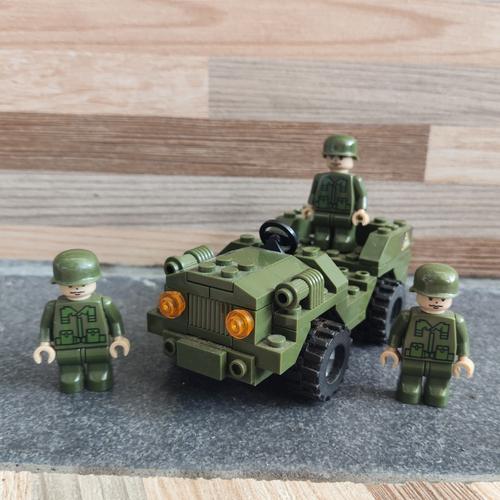 Jual Emco Brix Army Car | Lego City Police Star Wars Army Friends ...