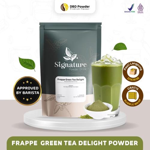 Jual Premium Powder - Frappe Green Tea Delight - Bubuk Minuman Frappe ...