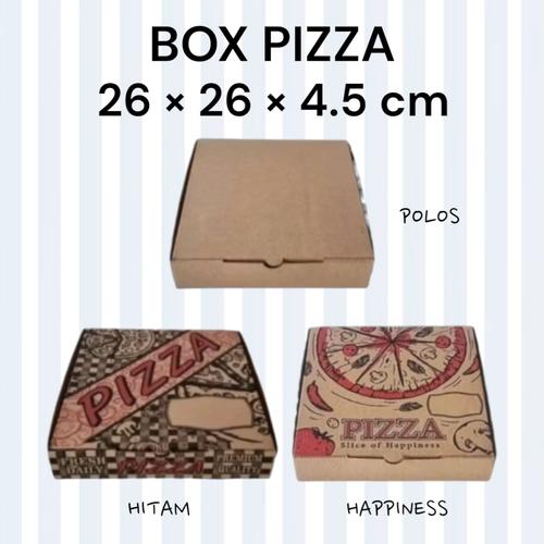 Jual DUS PIZZA 26x26x4.5 / BOX PIZZA BROWNIES / BOX PACKAGING HAMPERS ...