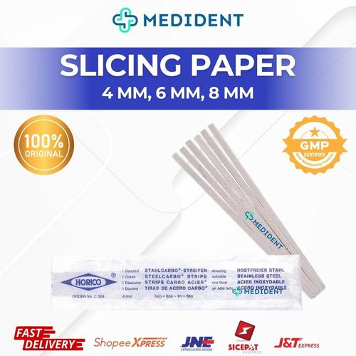 Jual Slicing Paper / Ortho Slicing Paper / Dental Grinding Steel Strip ...