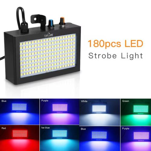 Promo Lampu LED Strobe Panggung Disco Mini Light DJ Bar Putih RGB ...