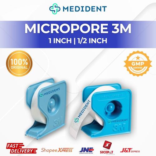 Jual Micropore 3M 1/2 inch / Micropore 0.5 inch / Micropore 0.5 inci ...