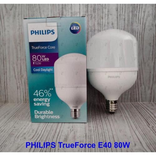 Jual philips lampu bohlam led trueforce philips 30w 40w 50 watt 60 w 80watt 6500k putih - 40w ...
