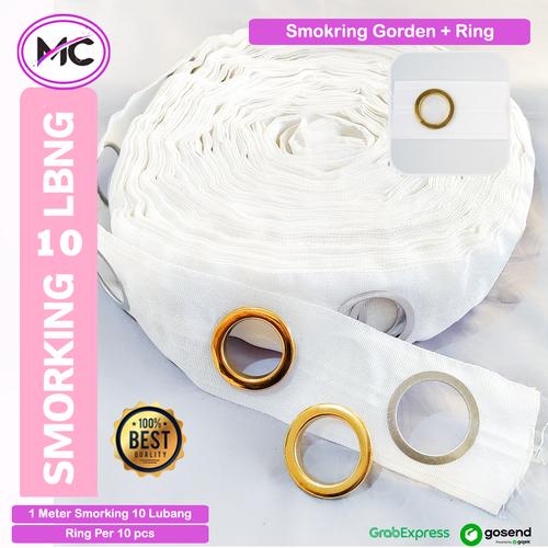 Jual Pita Smokering Gorden 10 Lubang Semokring Ring Gorden Smokring Lb ...