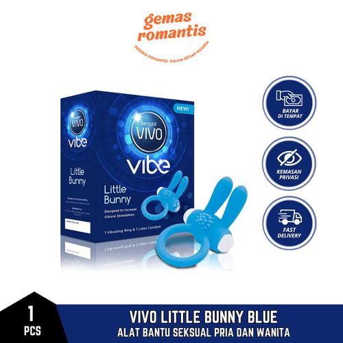 Promo Vivo Vibe Little Bunny Blue - Alat Bantu Seksual Pria Wanita ...
