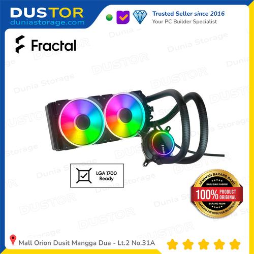 Jual Fractal Design Celsius+ S24 Prisma ARGB - 240mm AIO Liquid Cooling ...