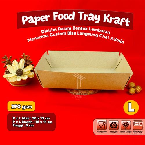 Jual PAPER TRAY L/FOOD TRAY L LAMINASI FOODGRADE - Jakarta Timur ...