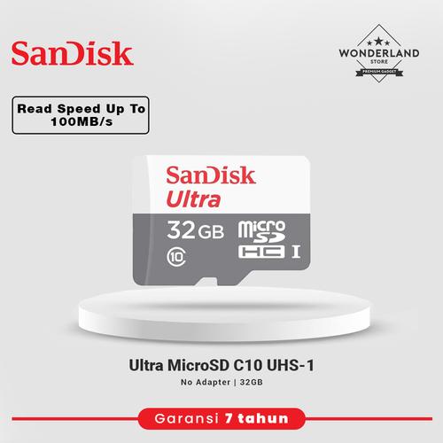 Promo Sandisk MicroSD Ultra 100Mb/s MicroSDXC UHS-I Micro SD Class10 ...
