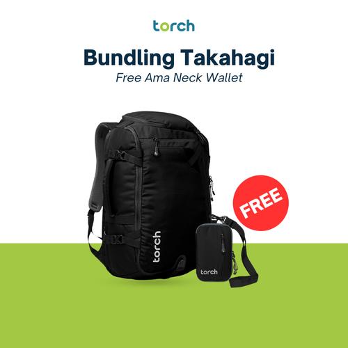 Promo [BUNDLING] Torch Ransel Punggung Travelling Travel Backpack ...
