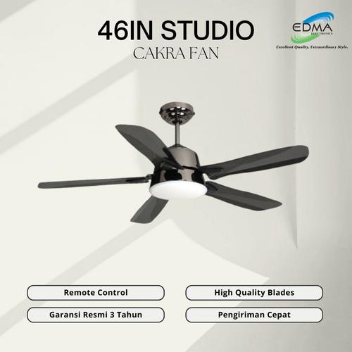 Jual Kipas Angin Gantung Plafon MT.EDMA 46IN STUDIO Kipas dengan Lampu ...