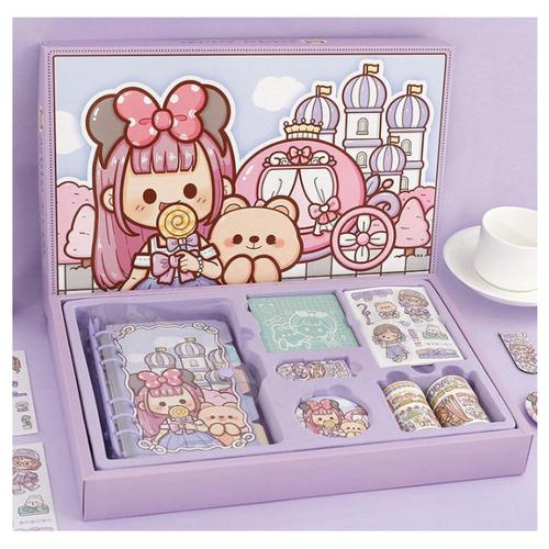 Jual Diary Set Buku Jurnal Binder Aesthetic - Journal Kit Set Kado ...