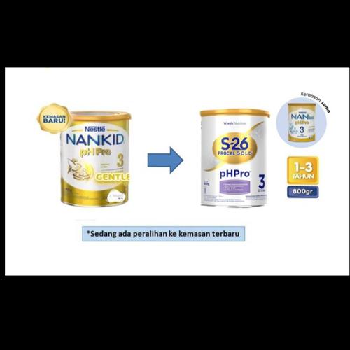 Jual NESTLE NAN KID NANKID pH Pro 3 800g Susu Pertumbuhan anak Usia 1 ...