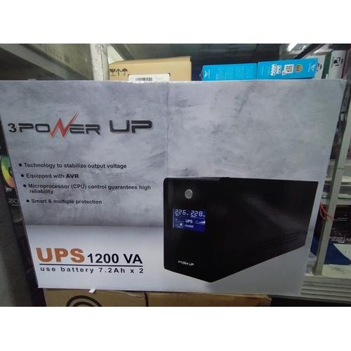 Jual UPS Power Up 1200va / UPS 1200 va + Stabilizer - Jakarta Pusat ...