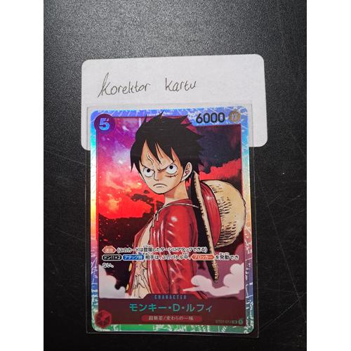 Jual TCG One Piece Monkey D Luffy ST01-012 - Kota Bogor - Korektor Kartu | Tokopedia