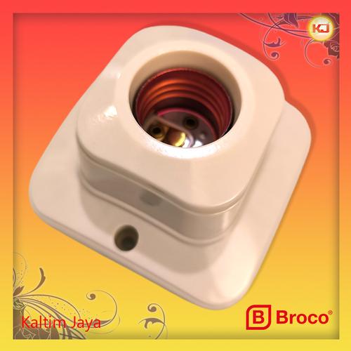 Jual Fitting Lampu E27 Broco (Fiting Bohlam Plafon Tempel Plavon Rumah ...
