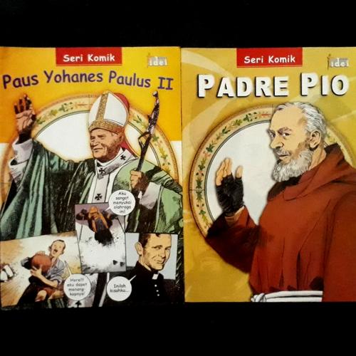 Jual PAKET KOLEKSI 2 KOMIK SERI TOKOH KRISTEN PAUL YOHANES PAULUS II ...
