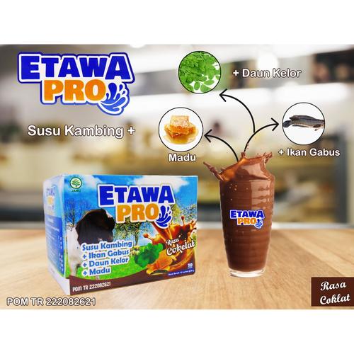 Promo Susu Kambing EtawaPro / Etawa Pro Ikan Gabus Daun Kelor Asli ...