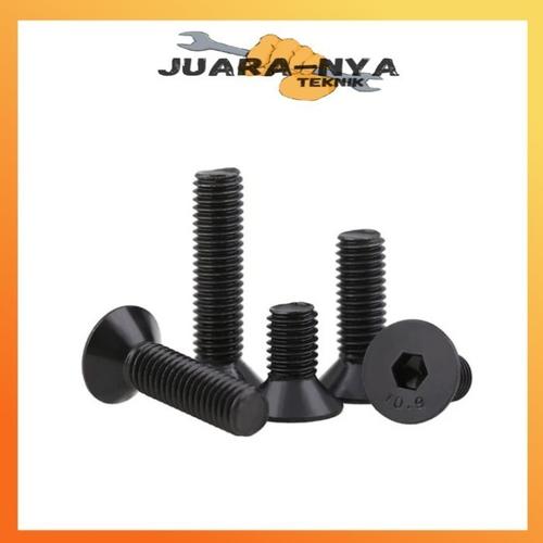 Jual Baut Countersunk M12 x 40mm / JFL M12 x 40 / L Payung 12x40 Baja ...