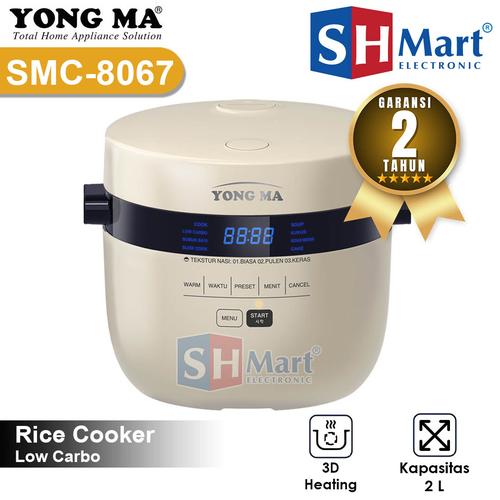 Promo Rice Cooker Yongma Digital 2 Liter SMC8067 / SMC-8067 Low Karbo ...