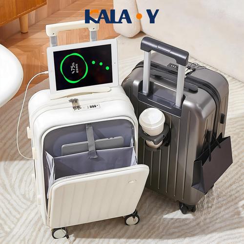 Promo [NEW ARRIVAL] Olala Koper Kabin & Bagasi Laptop K003 - White, 20 ...