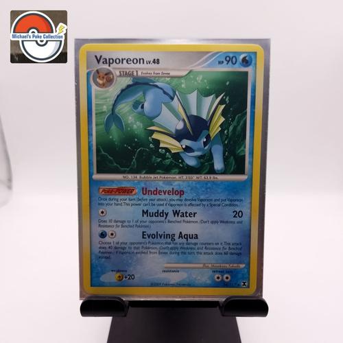 Jual Vaporeon [Reverse Holo] #34 Pokemon Rising Rivals TCG English ...