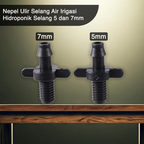 Jual Nepel Ulir Selang 5 7 MM Neple Nipple Air Irigasi Hidroponik ...