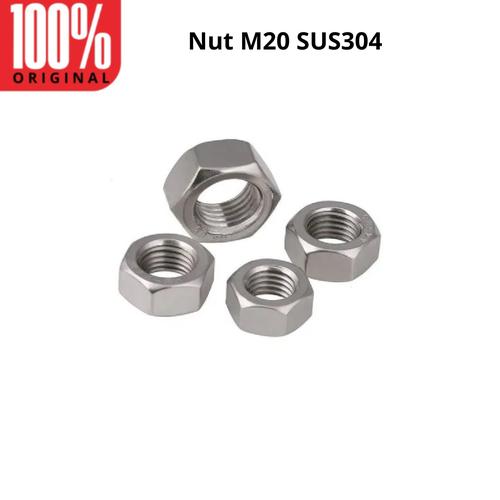 Jual Nut / Mur M20 Stainless Steel - SUS 304 - Kota Surabaya - Murbaut ...