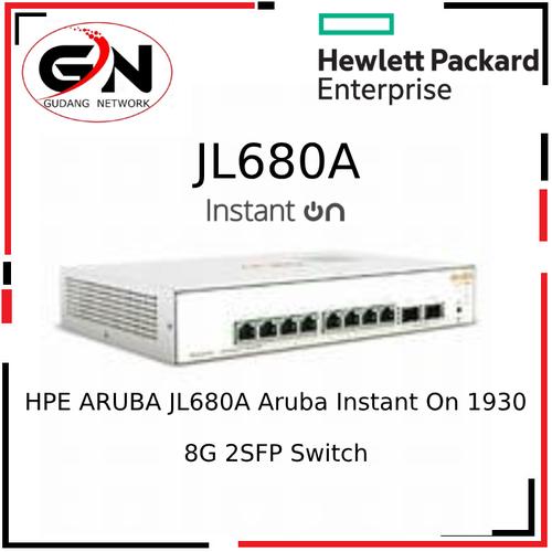 Jual HPE ARUBA JL680A Aruba Instant On 1930 8G 2SFP Switch - Jakarta ...