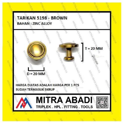 Jual Tarikan Handle Knob Bulat Pentol Laci Pintu Lemari Kitchen 5198 ...