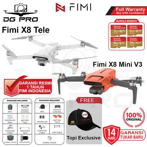 Jual FIMI X8 TELE Drone 4K 48MP Camera 3-Axis Gimbal 10km with Megaphone - Drone Fimi X8 Mini V3 ...