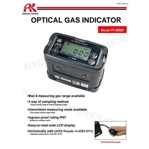 Jual Riken Keiki Optical Gas Indicator FI-8000 (Fumigation) - Jakarta ...