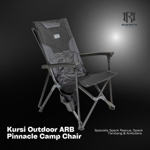 Jual Kursi Outdoor ARB Pinnacle Camp Chair Lipat Camping Portable Hitam ...