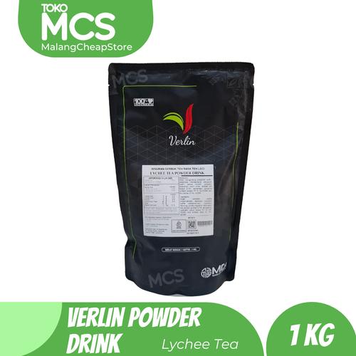 Jual VERLIN bubuk minuman rasa LYCHEE TEA / Verlin Bubble Drink 1kg ...