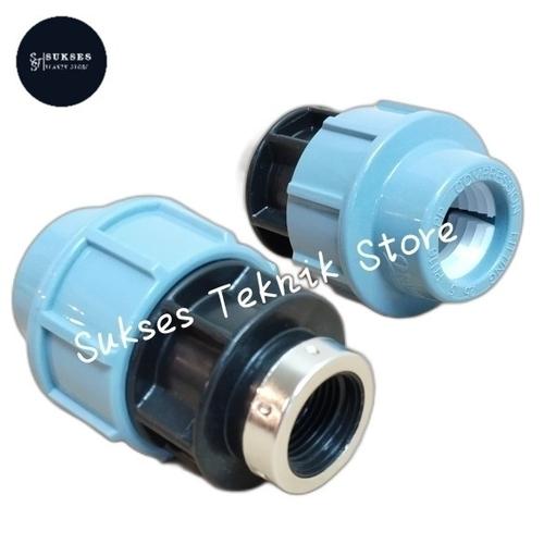 Jual Female Threaded Adaptor Hdpe 2" inch / 63mm FTA Pipa Hdpe / Drat Dalam × Compression Joint ...