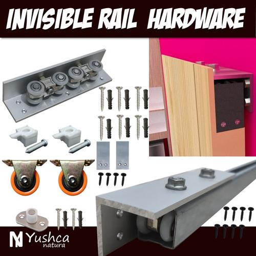 Jual Rel Pintu Geser Industrial, Ghost Door Rail, Invisible Hardware ...