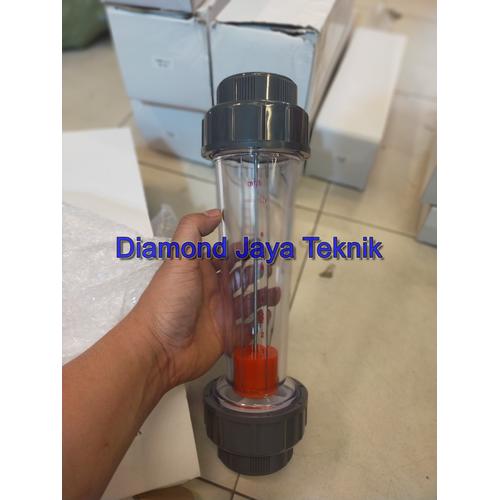 Jual Flow Meter Rotameter 1,6 sd 16 m3 meter kubik / Rotameter 1.1/2 ...
