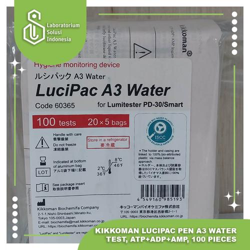Jual Kikkoman Lucipac pen A3 water test, ATP+ADP+AMP, 100 pcs - Jakarta ...