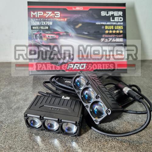Jual Mini Projie Pro7 MP7.3 Mark II Triple Lens Blue Lens MP73 / MP 7.3 ...
