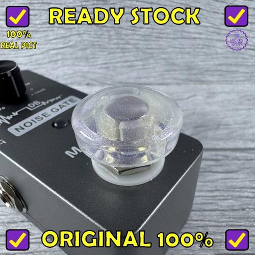 Jual Footswitch Topper Efek Pedal Gitar Transparent Glitter Sparkle Switch Cover Tutup Tombol ...