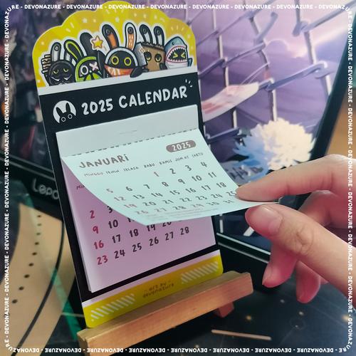 Jual Mini Magnet Calendar Bangboo 2025 - Kalender ZZZ Zenless Zone Zero ...