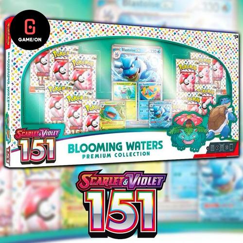 Jual Pokemon TCG 151 Blooming Waters Premium Collection - 3 boxes ...