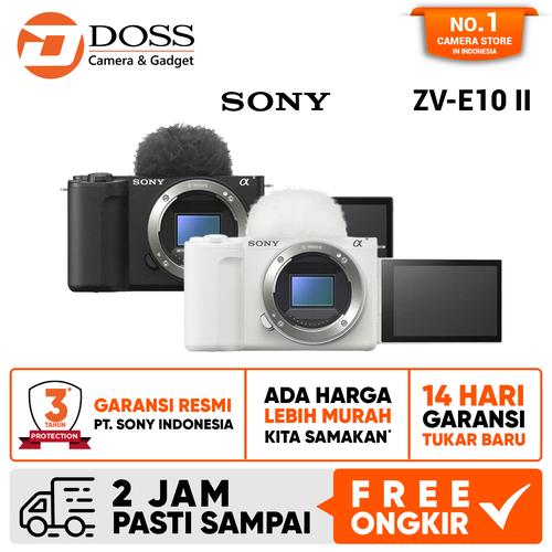 Promo Sony ZV E10 II Sony ZVE10 II ZVE10 Mark II Mirrorless Camera Body ...