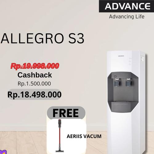 Jual dispenser ro advance allegro s3 BLACK - Jakarta Barat - ADVANCE ...